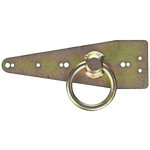 Miller by Honeywell RA35-1/ Temporary Removable Single Point Flat Roof/Surface Anchor with Swivel D-Ring and Hardware