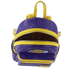 Loungefly NBA: Los Angeles Lakers Logo Mini-Backpack