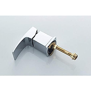 RONPOTY Kitchen Taps Bathtub Faucet Chrome Bathroom Tub Faucet Rainfall Bath Tub Taps Shower Mixer Tap Shower Faucet Set