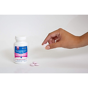 Hyalogic Hair Skin & Nails Hyaluronic Acid Collagen Builder – Delicious Berry Flavored Collagen Boost Chewable Lozenges – Sugar Free Vegan Collagen Ideal to Enhance Your Natural Beauty – 30 Count