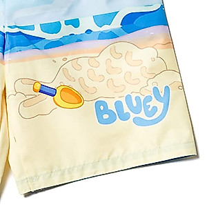Bluey Bingo Toddler Boys Swim Trunks Bathing Suit 5T Blue