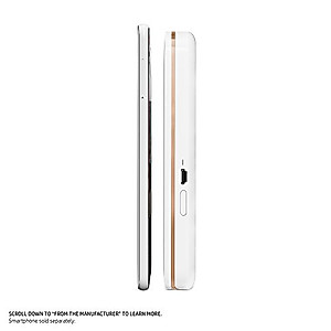 HP Sprocket Plus Instant Color Photo Printer, Print 30% Larger Photos on 2.3x3.4 Sticky-Backed Paper – White (2FR85A)