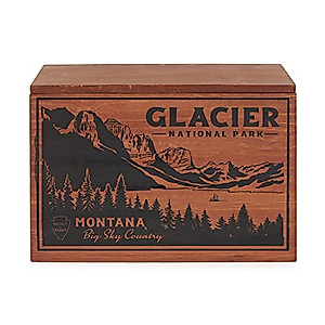 Better Wood Products Limited Edition Protect The Parks Series All Natural Fatwood Fire Starter Sticks, 13 Pound Wooden Crate, Glacier