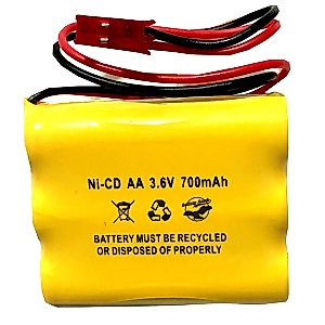 026-148 S/L 026148 CUSTOM-93 NNYXSB LPX70RWH NIC0553 ANIC0553 BNP3700B 41B020AD13301 Custom-93 3.6V 700MAH 900MAH Exit Sign Emergency Light NiCad Battery Replacement