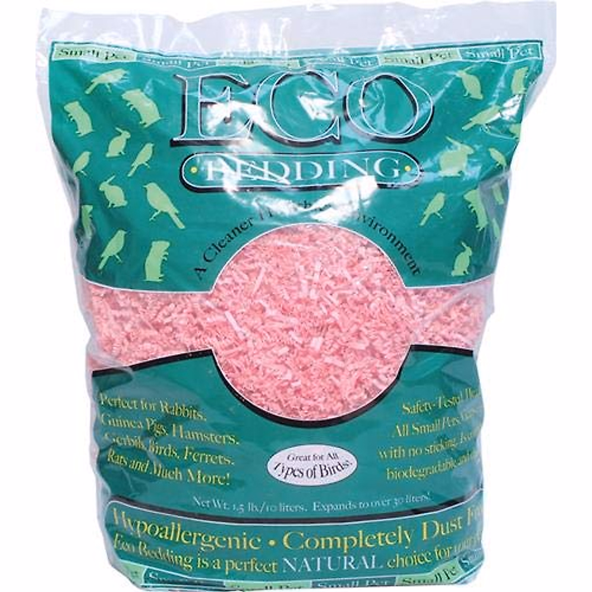 FiberCore Eco Pet Bedding, 1.5 lb, Pink
