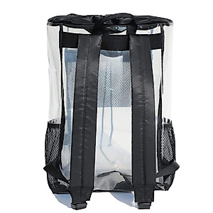 Clear Backpack Drawstring Backpack Transparent Backpack Stadium Approved Clear Bag Unisex