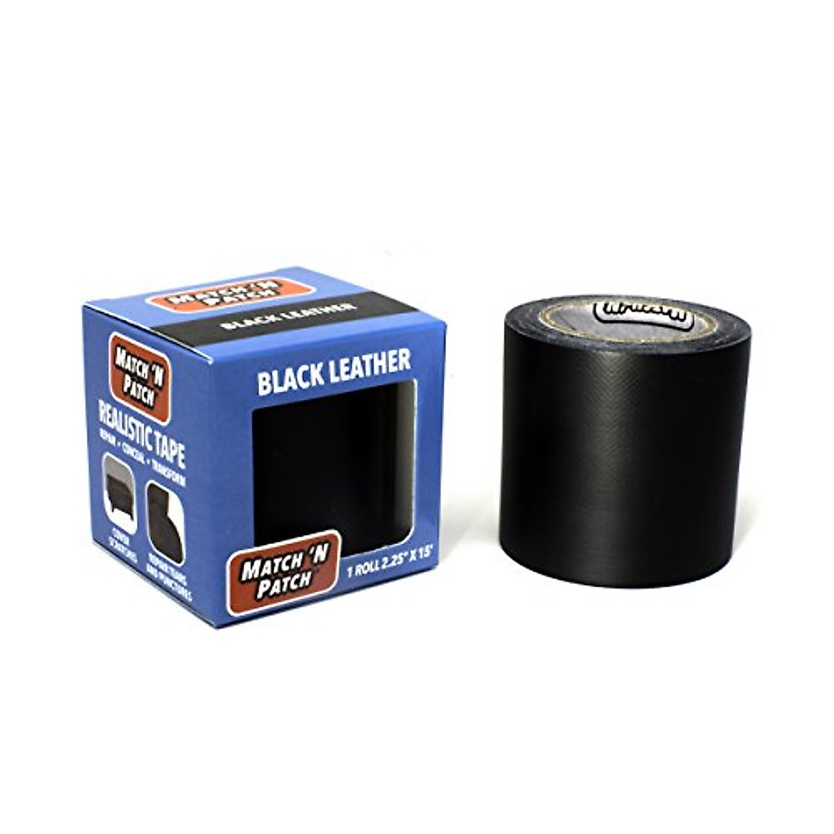 Match 'N Patch Realistic Black Leather Repair Tape
