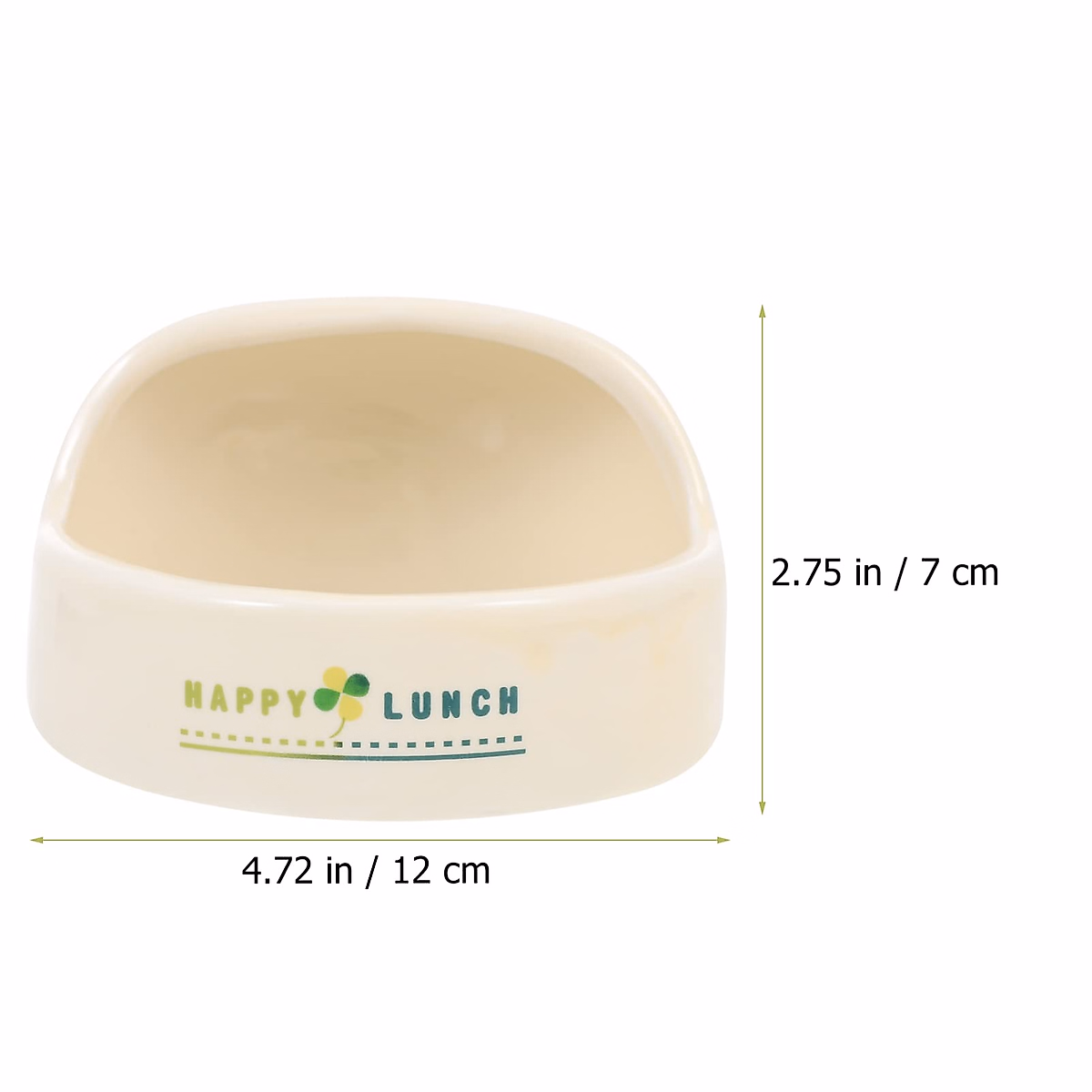 Hamster Food Bowl Hamster Food Holder Pet Feeding Bowl -Falling Pet Bowl Pet Food Bowl Rabbit Feeder Guinea Pig Bowl Multi-Function Pet Bowl Small Pets Food Container