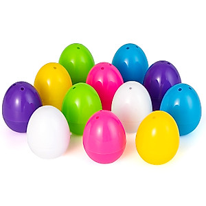 JOYIN 12 Sets Easter Eggs Decorating Craft Kit Toy for Kids, Easter DIY Animal Foam Craft Kits with Easter Eggs for Kids Easter Eggs Art Crafts Activities Easter Decorations, Easter Party Favors