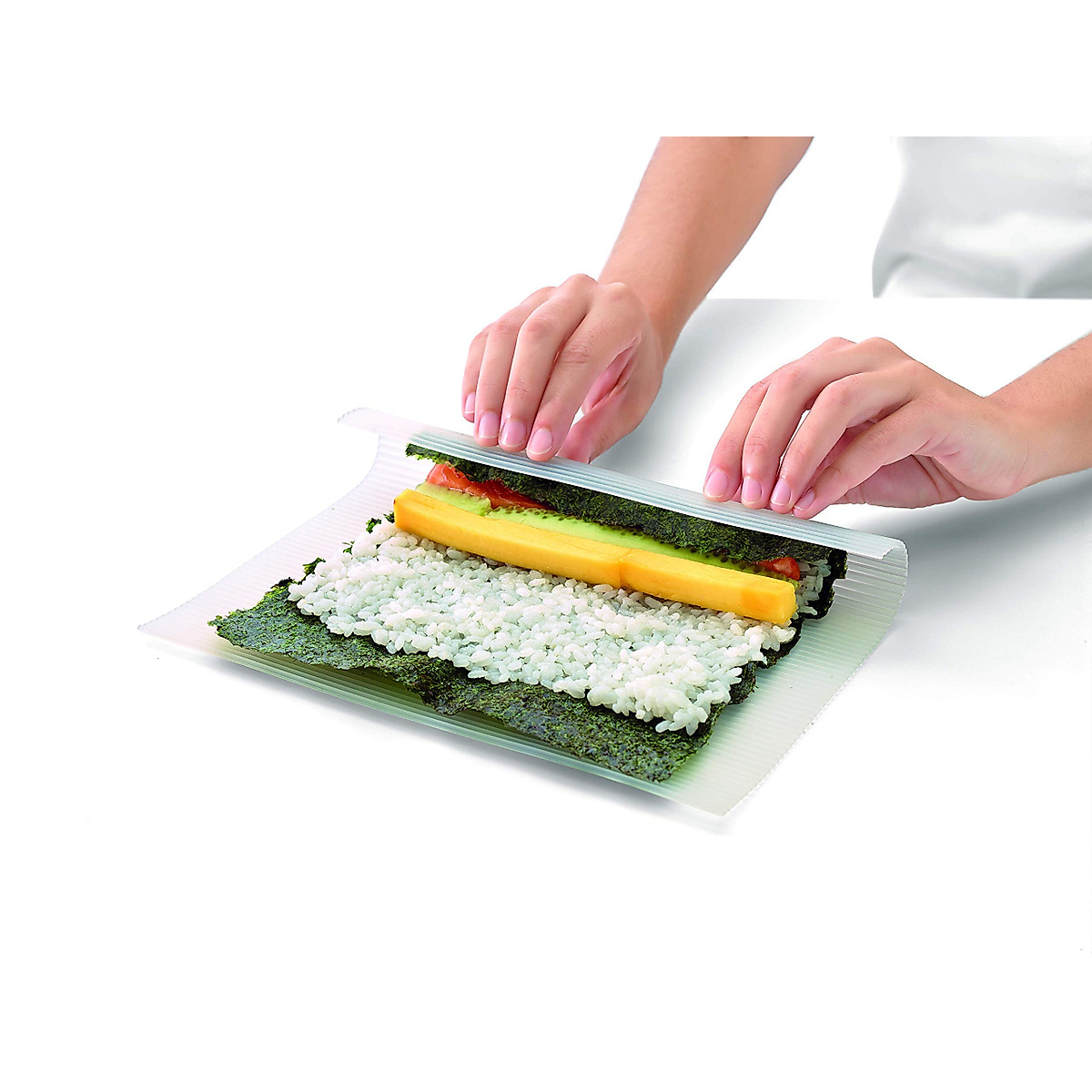 Lekue Makisu Silicone Sushi Mat, Clear, 2