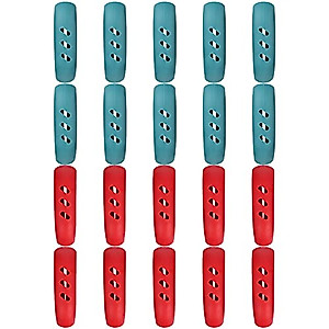 DOITOOL 10 Pairs Pan Grip Covers Silicone Pot Assist Handle Holder Non- Slip Skillet Handle Sleeves for Cast Iron Frying Pans Griddles Cookware