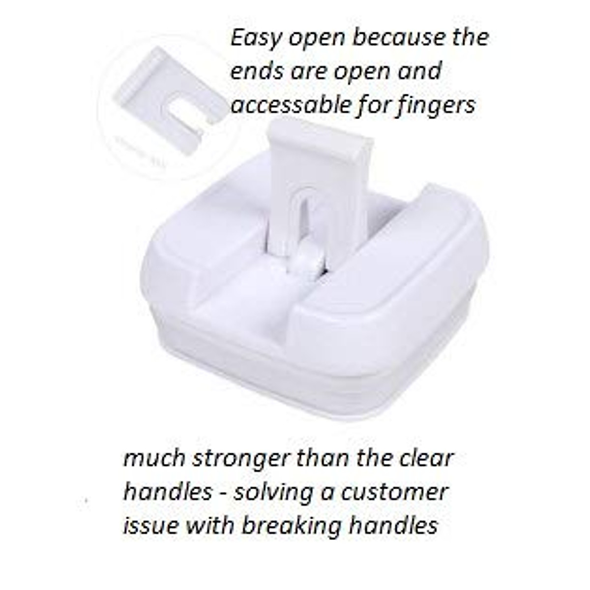 Airtight Food Storage Container Set of 5 by CooksBestStuff - SAFETY FIRST - BPA Free - Meets FDA Food Contact Requirements - Pasta Rice Noodles Easy Open Close Canisters DURABLE NEW STRONG HANDLES - SpaceSaver SNACKS