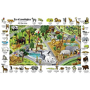 My First 1000 Spanish Words, New Edition: A Search-and-Find Book (Happy Fox Books) Seek-and-Find Adventure and Foreign Language Learning Guide - Spanish Word Association and Pronunciation for Kids 3-5