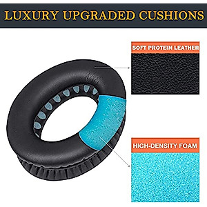 Professional Earpads Cushions for Bose Headphones, Replacement Ear Pads for Bose QuietComfort 15 QC15 QC25 QC2 QC35/Ae2 Ae2i Ae2w/SoundTrue & SoundLink Around-Ear Series