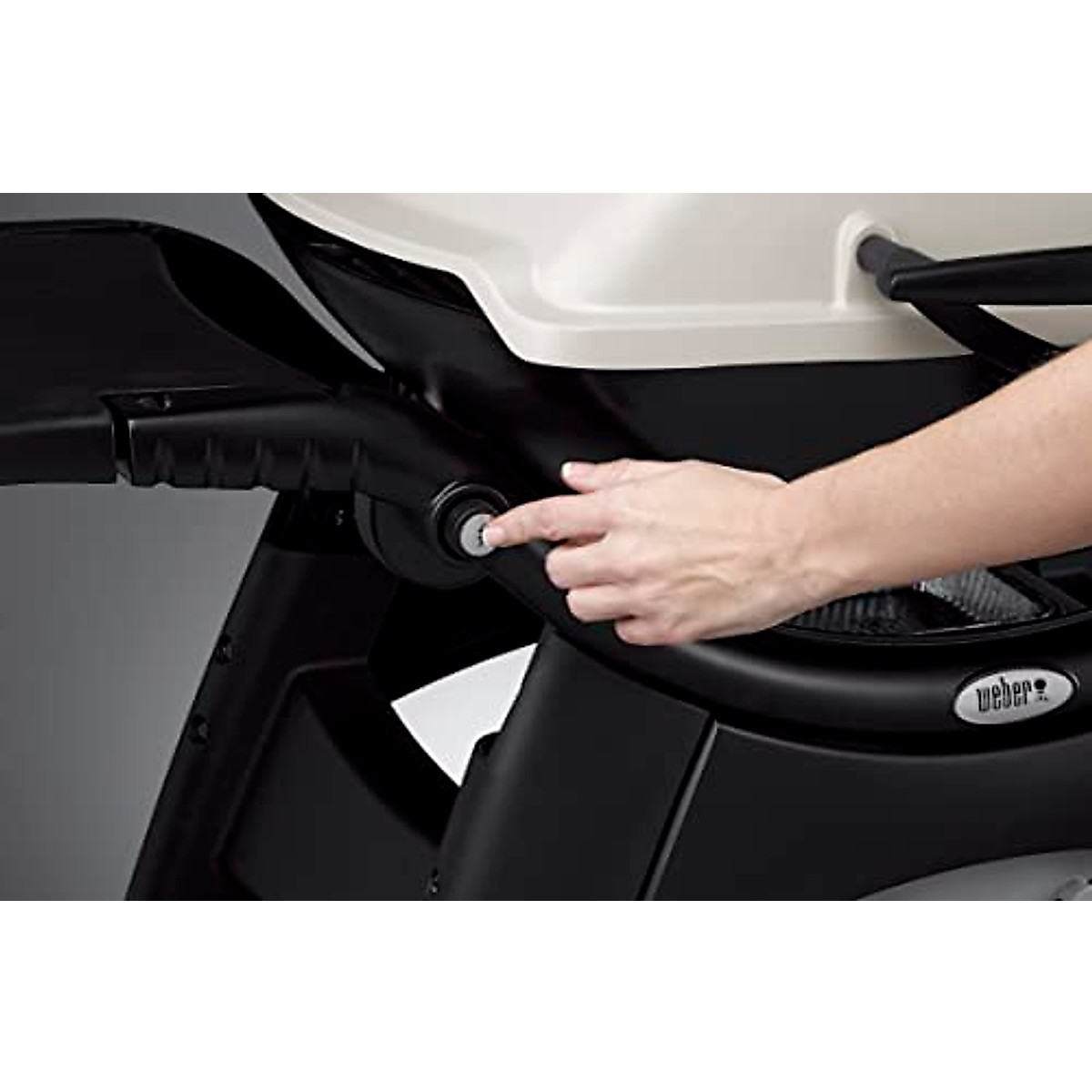 Weber Q3200 Liquid Propane Grill,White