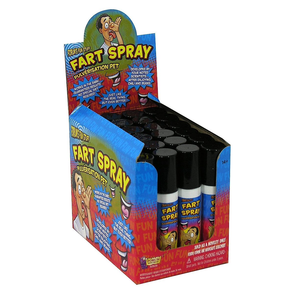 Forum Novelties Liquid Fart Gag Prank Joke Spray Can Stink Bomb Smelly Stinky Gas Crap Net WT .25 GMS