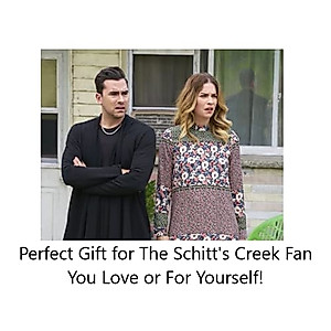 Schitt Swag Creek Small Magnet - Rosebud Hotel Logo - 2.7" by 1`.4" - David, Alexis, Johnny & Moira - Perfect for The Refrigerator, Dorm, Garage, Locker, Vehicle and More! (Small 2.7" by 1.4")