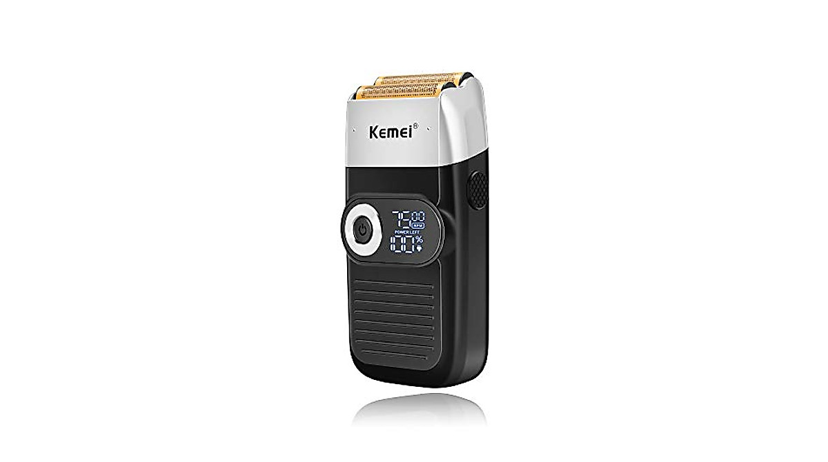 Kemei Foil Electric Shaver & Trimmer for Men | Close, Comfortable Shave