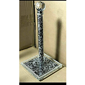 Kitchen Paper Roll Holder Paper Towel Rack Dining Table Kitchen Paper Roll Holder Vertical Paper Towel Storage Rack(2 Pcs)