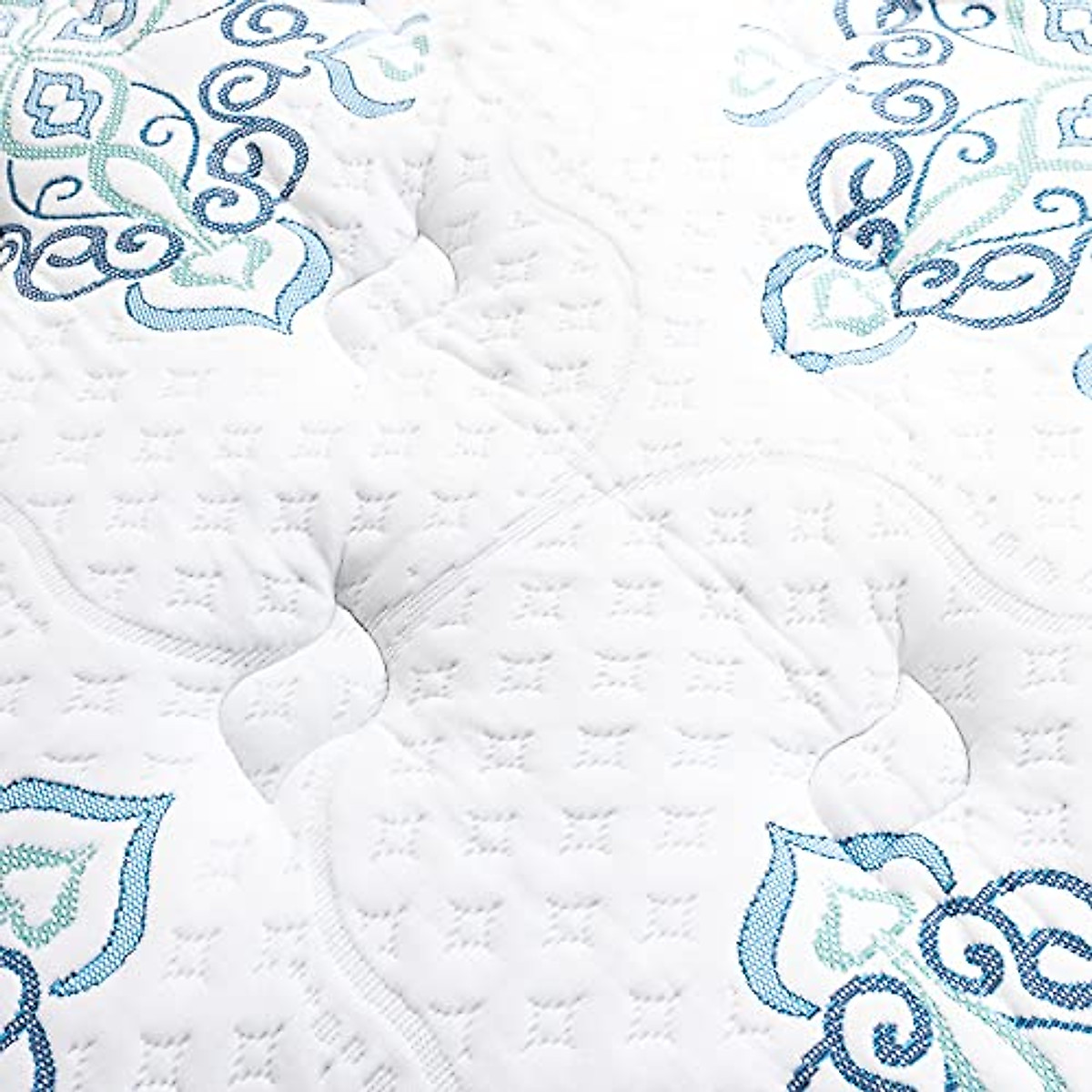 Signature Design by Ashley Mt Dana 16 Inch Eurotop Plush Mattress, CertiPUR-US Certified Foam, California King