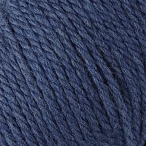 Gisimo 100% Merino Wool Yarn, 3-Ply Luxurious and Soft Yarn for Hand Knitting & Crocheting (Navy Blue, 1Ball)