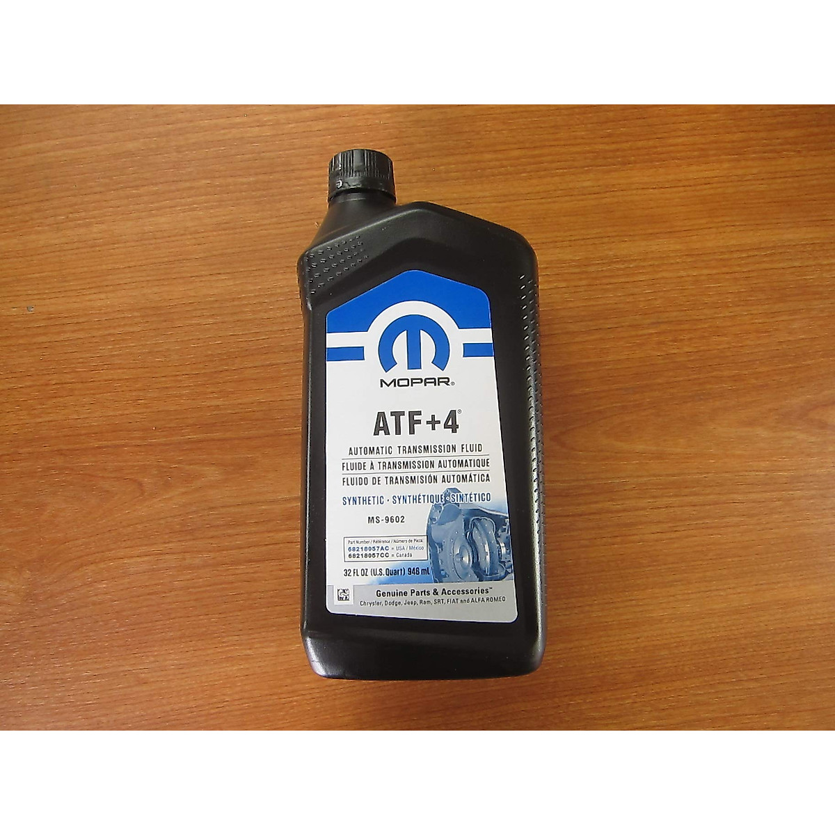 Mopar Six Quarts of Automatic Transmission Fluid + 4 New OEM