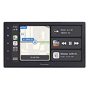 Pioneer Car Electronics DMH-W2770NEX 6.8" Amazon Alexa When Paired with Pioneer Vozsis App, Android Auto, Apple CarPlay, Bluetooth, SiriusXM-Ready – Multimedia Digital Media Receiver, Black