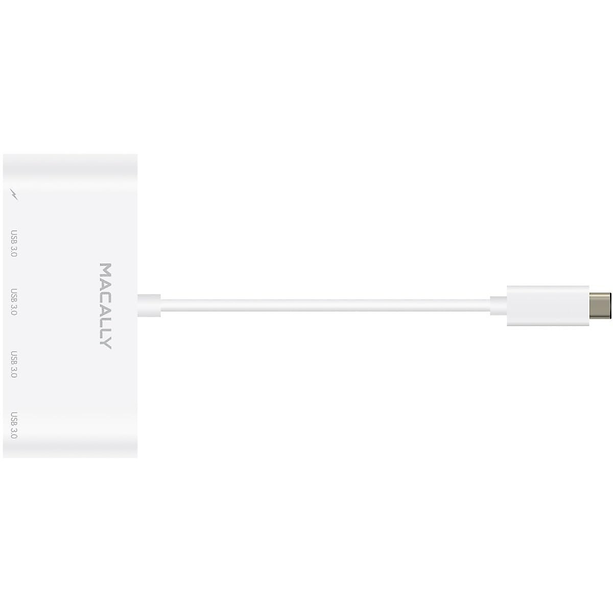 Macally UC3HUB4C USB-C 3.1 Hub 4 Ports + 1x USB-C 10cm Cable 18990