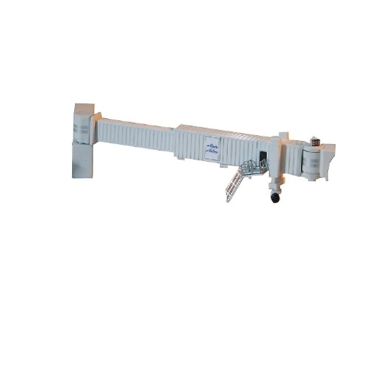 Gemini Jets Airbridge Set 1 with 6-Pack Narrowbody Jet Bridges and Airport Adapters, 1:400 Scale