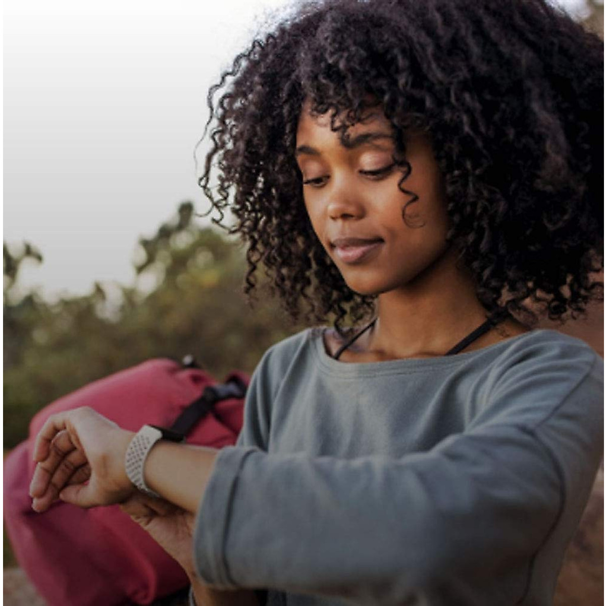 Replacement Bands Compatible with Fitbit Charge 4 / Fitbit Charge 3 Bands for Women Men, Silicone Fitness Sport Wristbands for Women Men Small Large