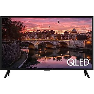 SAMSUNG HQ50A/NJ690W HG32NJ690WF 32" Smart LED-LCD TV - HDTV - Black - HLG - Quantum Dot LED Backlight - 1920 x 1080 Resolution