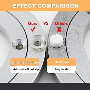 Lazy Susan Bearing, Heavy Duty Aluminium Alloy Turntable Bearing Swivel Plate Lazy Susan Rotating Bearing Round Smooth Swivel Turntable Hardware for Dining Table, 8"