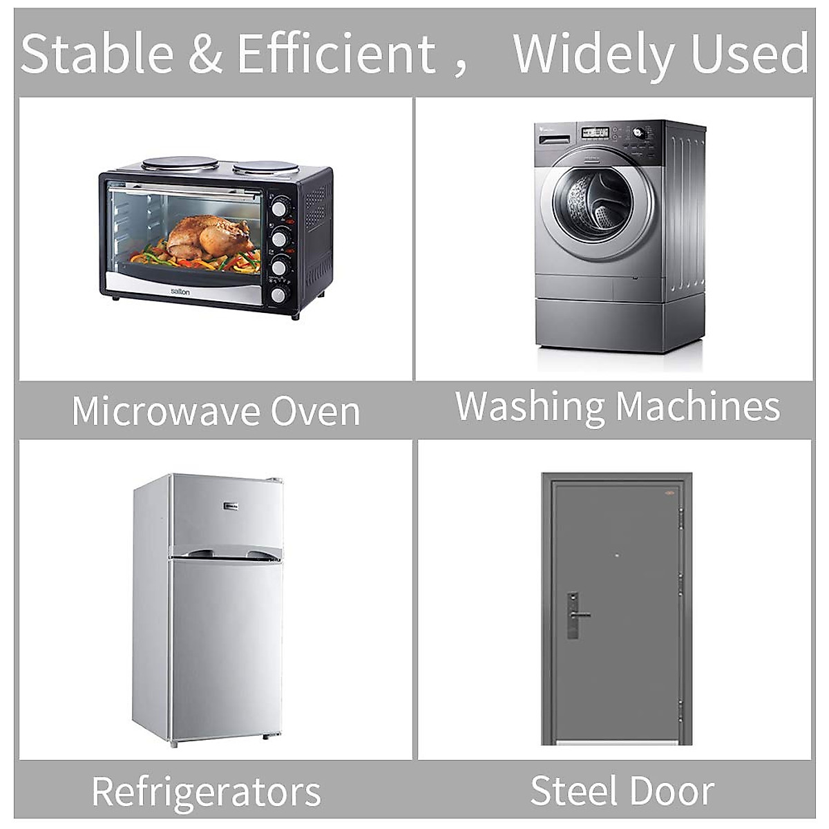 YJSMO 6 Hooks Magnetic Key Holder,Magnetic Key Racks with Tray,Magnetic Key Hooks,Magnetic Shelf for Keys,Letters, Coat Hooks,Used in Kitchen or Office,Made of Steel (Black, Medium)