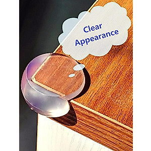 12 Pcs Baby Caring Guards Medical Grade from Paris Babyhome-Clear Furniture Corner Protectors-Child Proof Corner Safety