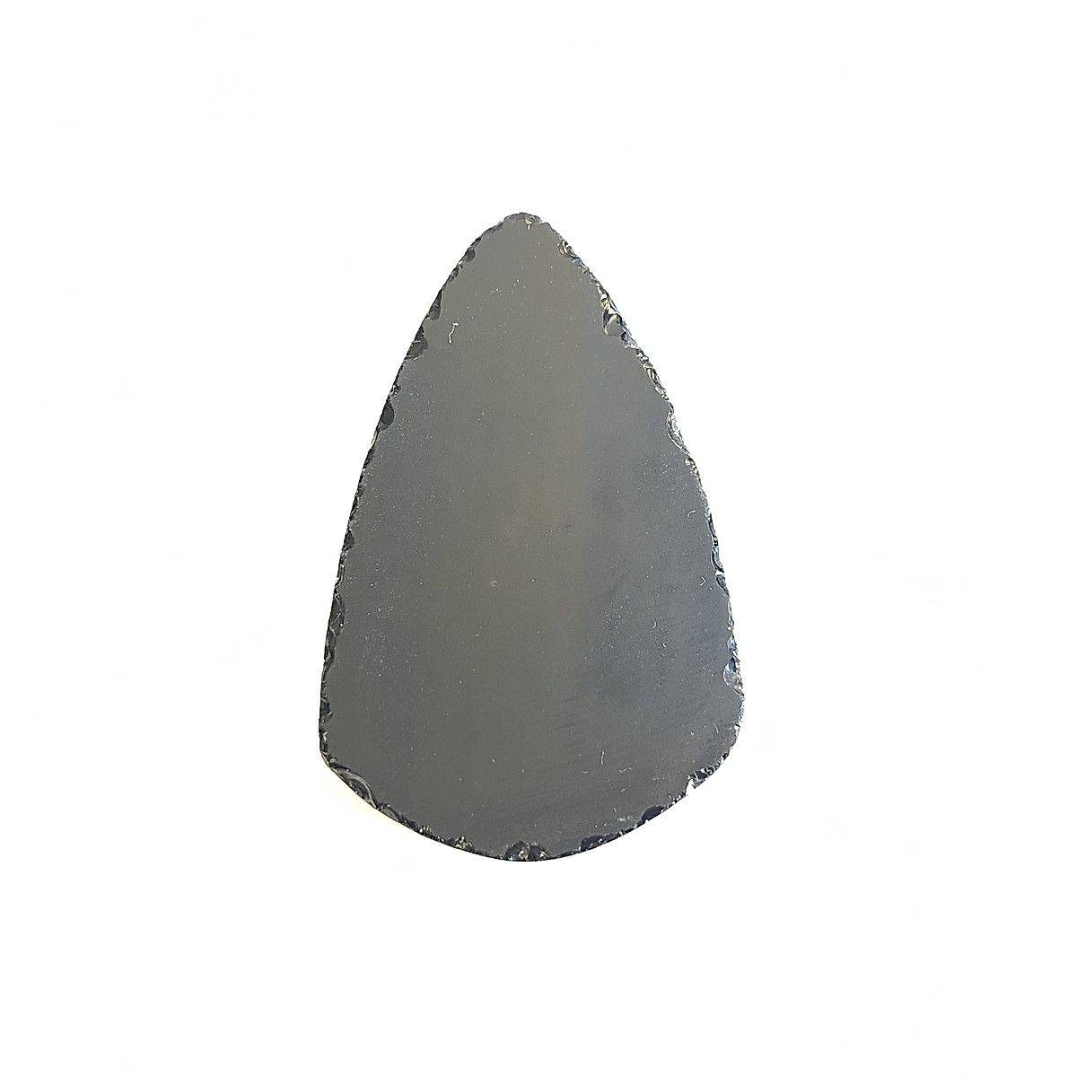 Black Obsidian Preshaped Arrowhead Slabs for Flint Knapping (6)