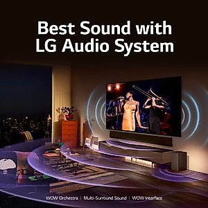 LG C3 Series 42-Inch Class OLED evo 4K Processor Smart TV for Gaming with Magic Remote AI-Powered OLED42C3PUA, 2023 with Alexa Built-in