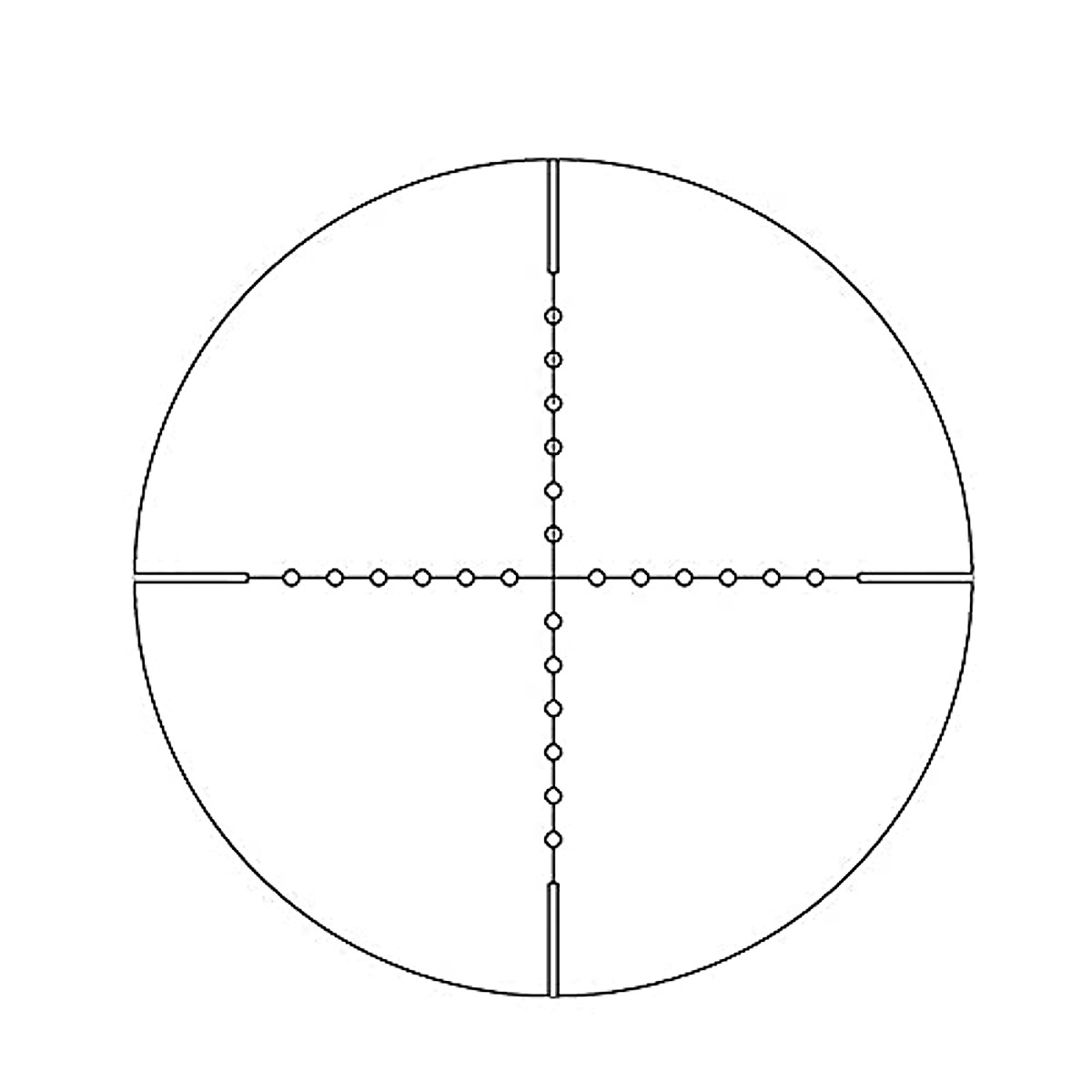 FSI Sniper 6-24x50mm Scope W Front AO Adjustment. Red/Blue/Green mil-dot Reticle. Comes with Heavy Duty Ring Mount (6-24X50)