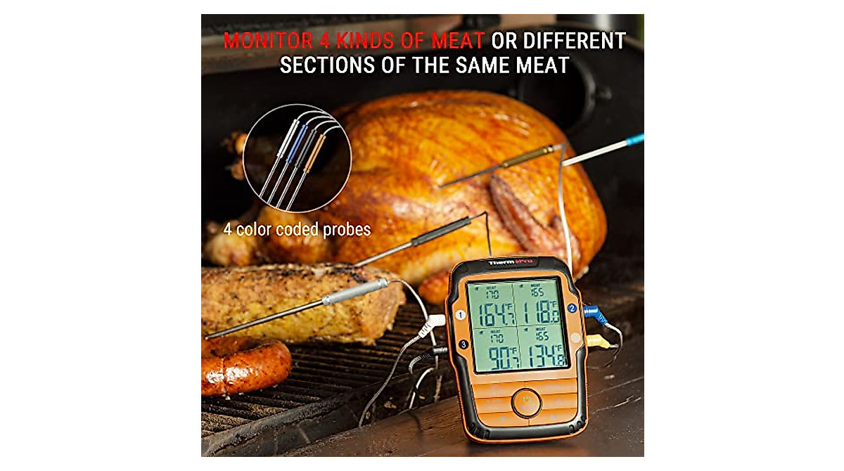 ThermoPro TP27: Long Range Wireless Meat Thermometer