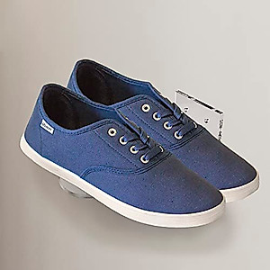 Floating Shoe Display Shelves – 4-Pcs Clear Acrylic Wall Mounted Shoe Rack – Levitating Shoe Display Shelves for Wall Storage – Sturdy Sneaker Storage Clear Shelves for Shoe Collection