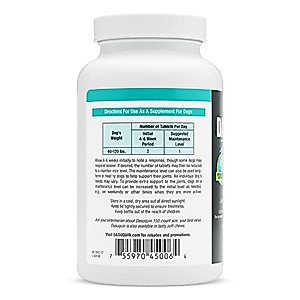 Nutramax Dasuquin Joint Health Supplement for Large Dogs - With Glucosamine, Chondroitin, ASU, Boswellia Serrata Extract, and Green Tea Extract, 84 Chewable Tablets