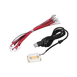 Shanrya PC Arcade Stick, Multipurpose Accessories Arcade Stick for Game Halls