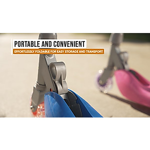 Razor Jr. Folding Kiddie Kick Scooter (Blue)