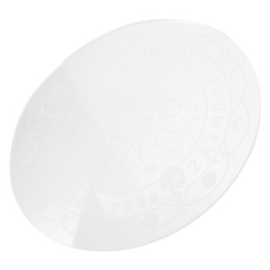 ABOOFAN 4pcs Pendulum Dashboard Divination Board Divination Message Board Divination Pendulum Board Divination Tools Divination Prop Supplies Divination Supplies The Witch Acrylic Letter