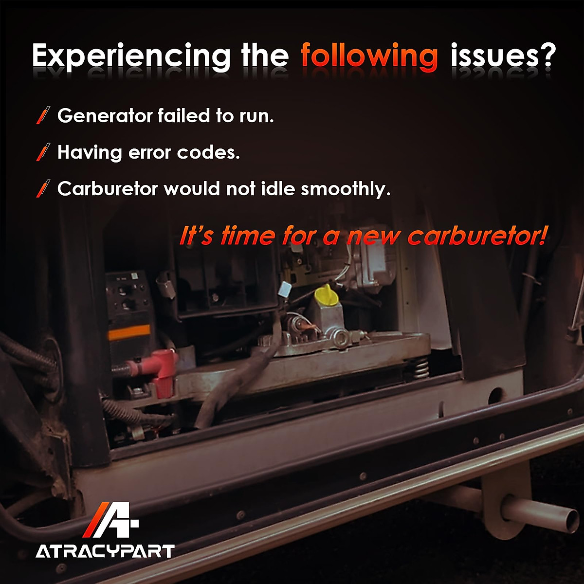 5410765 Carburetor Kit Compatible With Onan 5500 7000 Grand Marquis Gold Generator HGJAA HGJAB-901D HGJAB-900 5.5HGJAB-6755K With Mounting Gaskets Fuel Filter, Replace# 541-0765, 146-0774, 141-0983