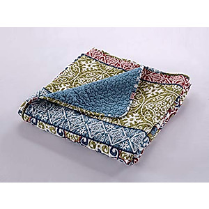 Greenland Home Shangri-La Throw, Multi, 50 x 60