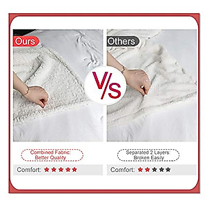 Sleepwish US National Parks of America Luxury Sherpa Blanket List Vintage Fluffy Microfiber Fleece Throw Retro National Parks Lightweight Bed Couch Blankets (Throw 50"x60")