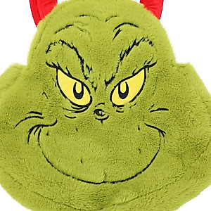 Grinch 3D Plush Tote Bag With Drop Handle