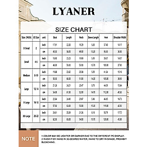 LYANER Women's Polka Dots Scoop Neck Layer Ruffle Trim Short Sleeve Blouse Shirt Top Red Medium