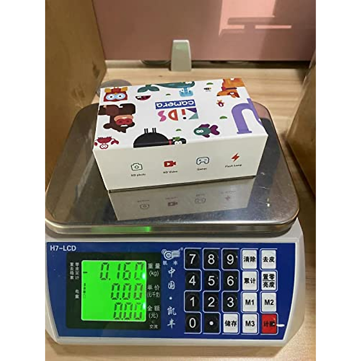 4800W Front and Rear 1080P HD Children Digital Camera with Flashlight, Built in Microphone, Speaker and Mini Games, Gift for Kids