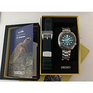 SEIKO Prospex US Special Edition Ocean Conservation Turtle Diver 200m Automatic Blue Dial Men's Watch SRPH59